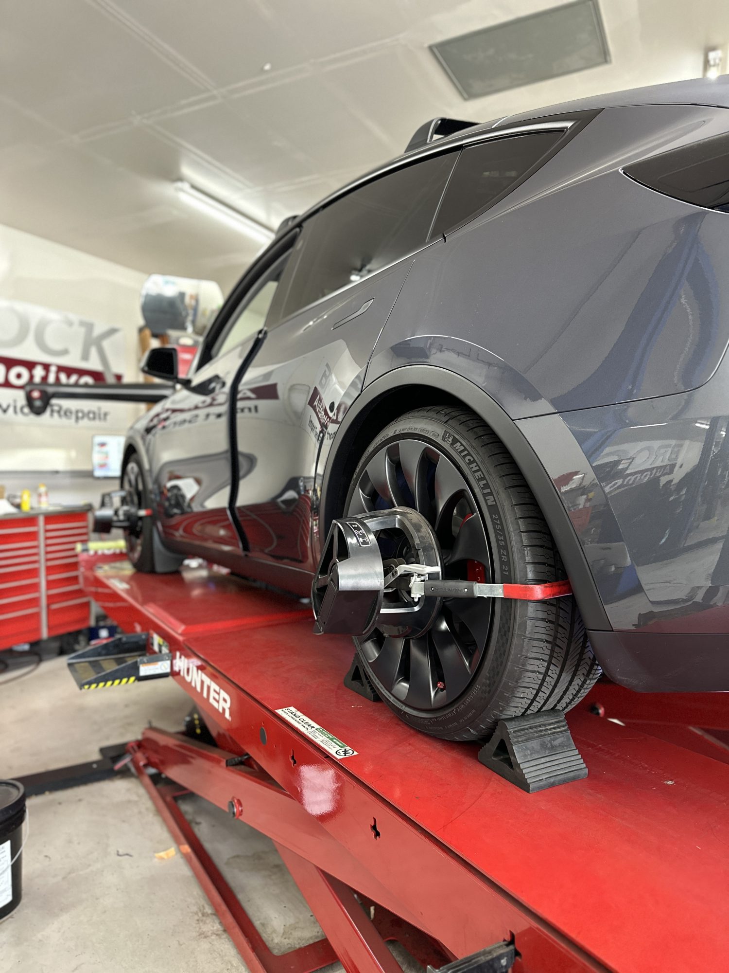 Why Tire Alignment Matters for Your Tesla | Brock Automotive Import Service